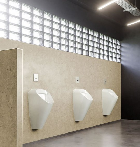 SCHELL concealed boxes for urinal control systems | SCHELL