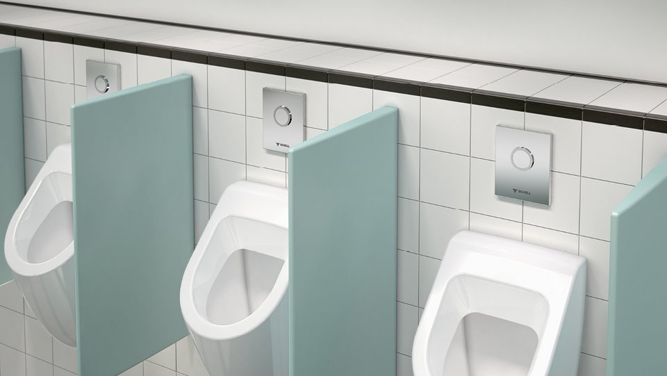 EDITION series – concealed flush valves for WCs and urinals | SCHELL