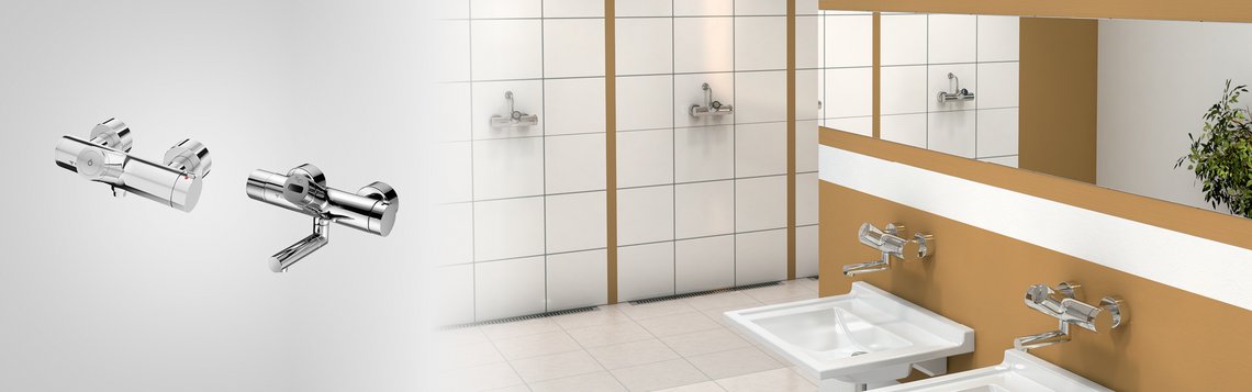 VITUS modular fitting concept – for wash basins and showers | SCHELL