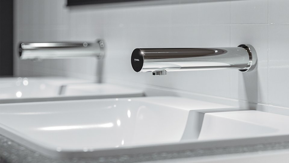 SCHELL MODUS E wash basin taps: the affordable non-contact alternative ...
