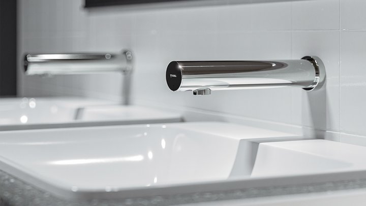 SCHELL MODUS E wash basin taps: the affordable non-contact alternative ...