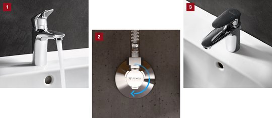 Saving with a flick of the wrist: all possible with SCHELL’s regulating ...