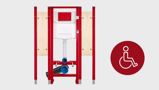 WC cistern modules with stagnation flush – the convenient MONTUS Flow ...