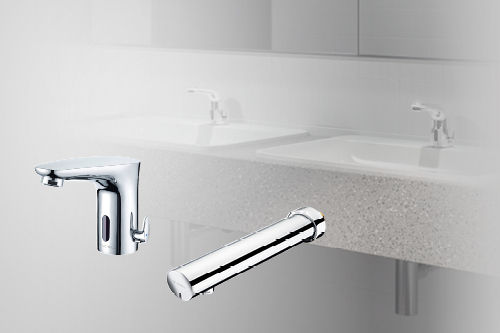SCHELL MODUS E wash basin taps: the affordable non-contact alternative ...