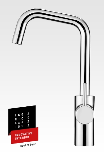 Kitchen tap GRANDIS E a prize-winner at ICONIC AWARDS 2022: Innovative ...